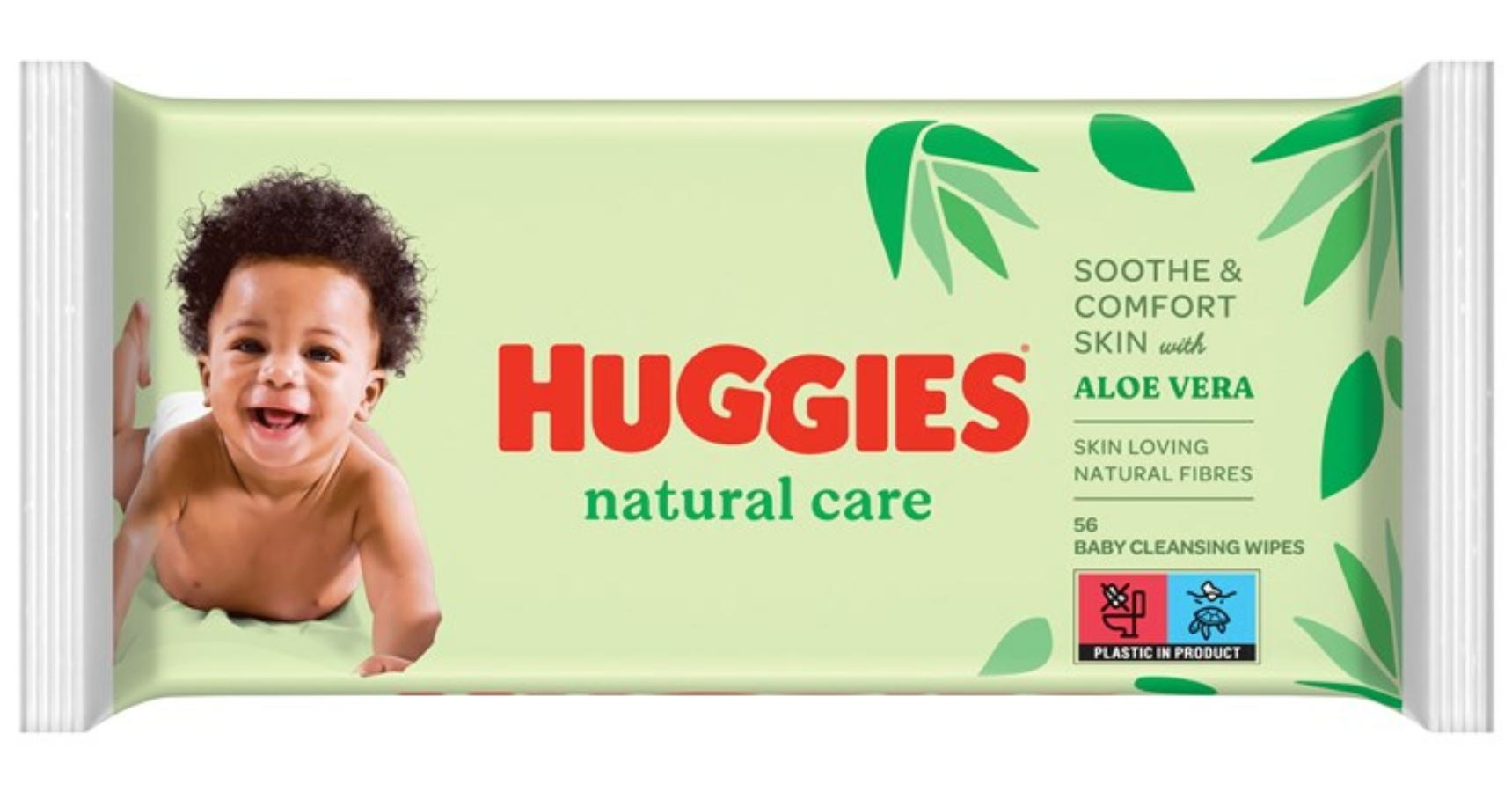 HUGGIES® Natural Care (56 db /csomag)